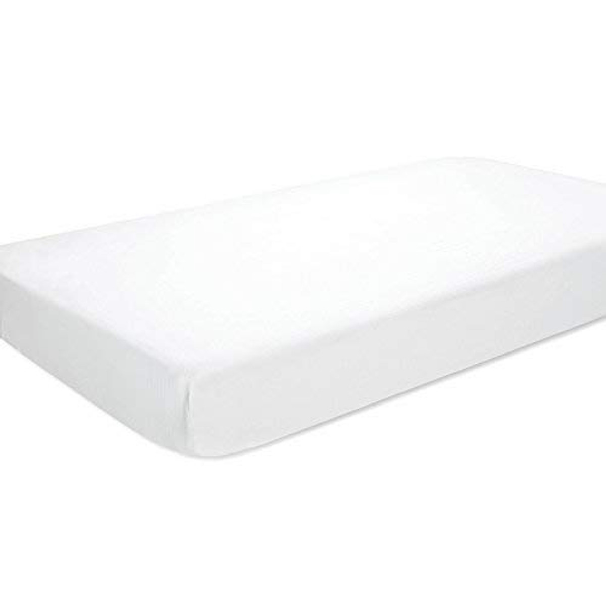 HALO DreamWeave Breathable Mesh Baby Crib Mattress and Aden + Anais Essentials Classic Crib Sheet, White