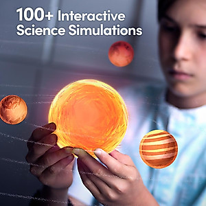 Merge Cube - Augmented & Virtual Reality Science & STEM Toy - Educational Tool - Hands-on Digital Teaching Aids - Science Simulations - Home School, Remote & in Classroom Learning - iOS & Android