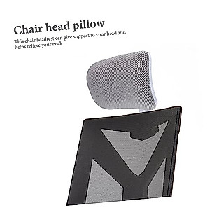 Cabilock Office Chair Headrest Office Chair Support Cushion Office Chair Neck Cushion Desk Chair Headrest Attachment Work Computer Chair Headrest Swivel Chair Headrest Attachable Plastic