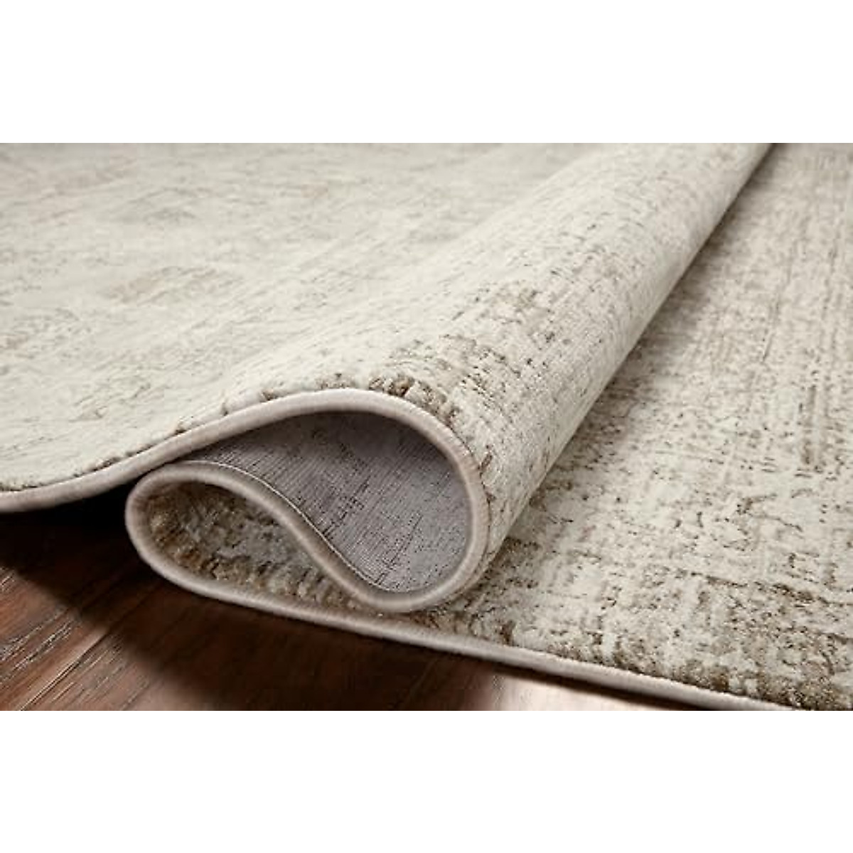 Loloi Amber Lewis x Honora Ivory/Natural 6'-7" x 9'-2" Area Rug