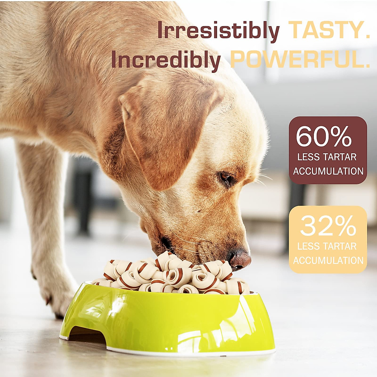 UrbanX HealthyBones Beef Rawhide Free Healthy Mini Chews for Australian Cattle Dog and Other Med Herding Dogs Great Foods for Training Rewards, 28 Count