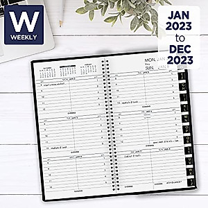 AT-A-GLANCE 2023 Weekly Planner Refill for 70-008, Hourly, 3-1/4" x 6-1/4" (7090410)