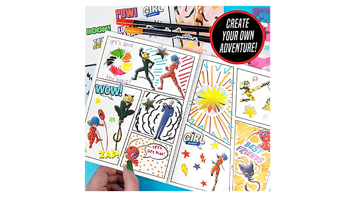 Create Your Own Comic Book Kit - Miraculous Fun!