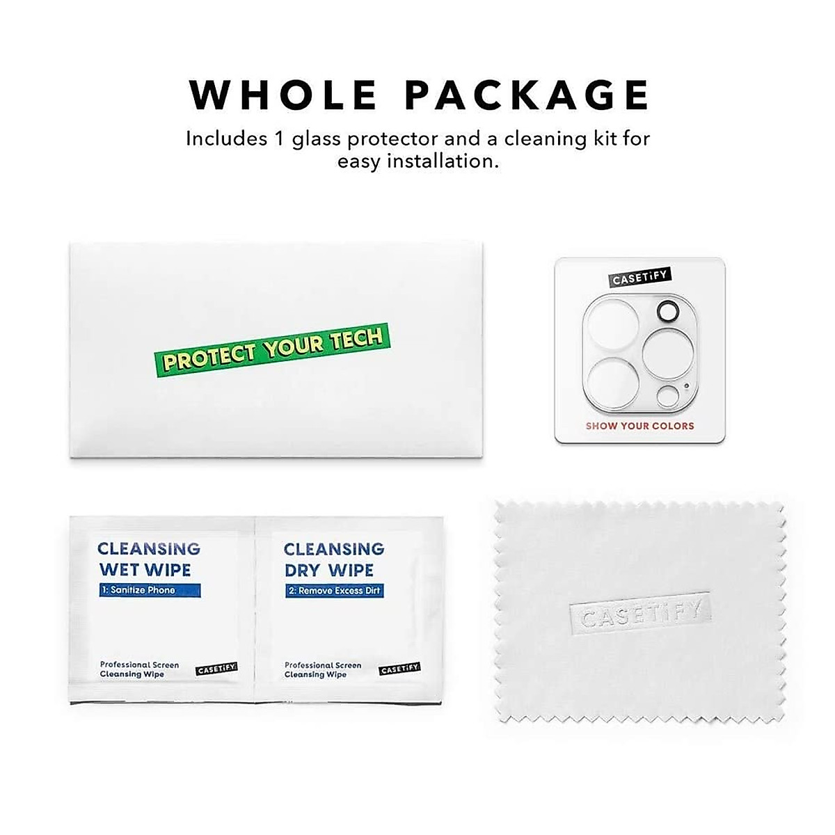 CASETiFY Camera Lens Protector for iPhone 14 Pro / 14 Pro Max