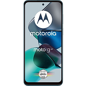 Motorola Moto G23 Dual SIM 128GB ROM + 8GB RAM Factory Unlocked 4G Smartphone (Steel Blue) - International Version