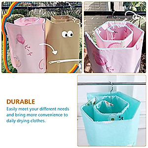 Zerodeko Blanket Rack Spiral Clothes Hanger Quilt Drying Rack Spiral Cloth Hanger Blanket Sheet Hanger Space- Saving Quilt Organizer for Bed Linen Clothing Spiral Clothing Hanger Stocking Hangers