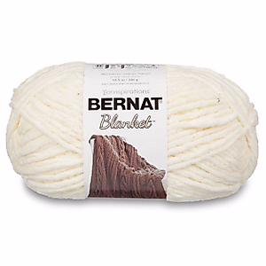 Bernat Blanket Big Ball Yarn (10006) Vintage White