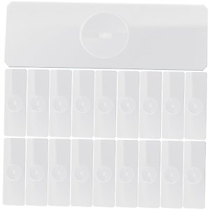 VINTORKY 50 Pcs Concave Slide Laboratory Glass Slides Microscope Slides Glass Plate Frosted