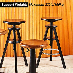 FengWu 8 Pack 6 inch Lazy Susan Hardware 5/16" Thick Square Rotating Bearing Plate with 220lbs Capacity, Zinc Plated Steel Swivel Plate for Kitchen Storage Rack, Cake, DIY Project