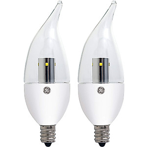 GE Lighting 3.5 Watt (25 Watt Replacement) LED Soft White, Clear Finish Light Bulb