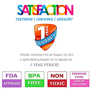 Xtra Tough (XT) Sensory Chew Necklaces for Sensory Kids - Durable Teething Necklace for Kids with Autism SDP ADHD - Chewlery for Aggressive Chewers (6 Pack)