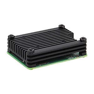 Geekworm 12mm Thickness Aluminum Alloy Heatsink (C235) Support 30mm Cooling Fan Compatible with Raspberry Pi Compute Module 4 CM4 Motherboard