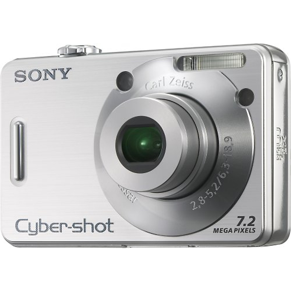 Sony Cybershot DSCW70 7.2MP Digital Camera with 3x Optical Zoom