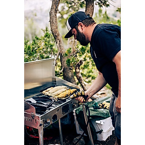 Camp Chef Mountaineer Aluminum Cooking System, Silver, MS40AX