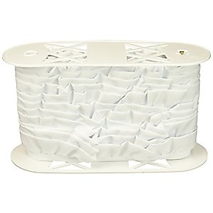 Wright Products Ruffled Quilt Binding 2" Wide 15 Yards-White