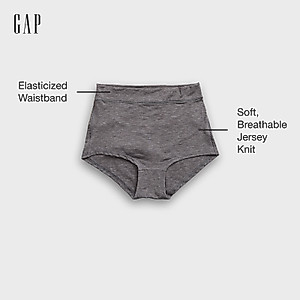 GAP womens Breathe High Rise Bikini Style Underwear, Multi, Large US