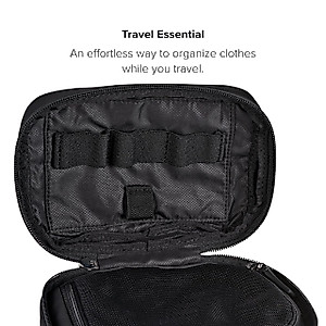 TUMI - Luggage Accessories Pouch - Travel Toiletry Bag for Men and Women - Small - Black