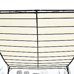 Outsunny 10' x 10' Steel Outdoor Pergola Gazebo Patio Canopy with Durable & Spacious Weather-Resistant Design, White