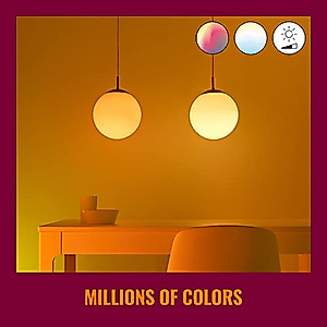WiZ Connected 2-Pack Color 60W A19 Smart WiFi Light Bulb, 16 Million Colors, Compatible with Alexa and Google Home Assistant, No Hub Required, 2 Bulbs