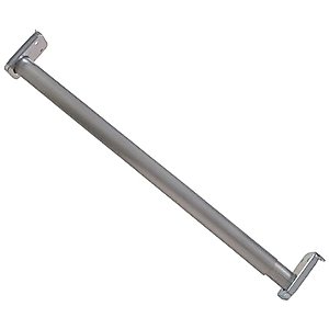 The Hillman Group 852651 18-Inch to 30-Inch Adjustable Closet Rod 1-Inch Diameter, Zinc Plated
