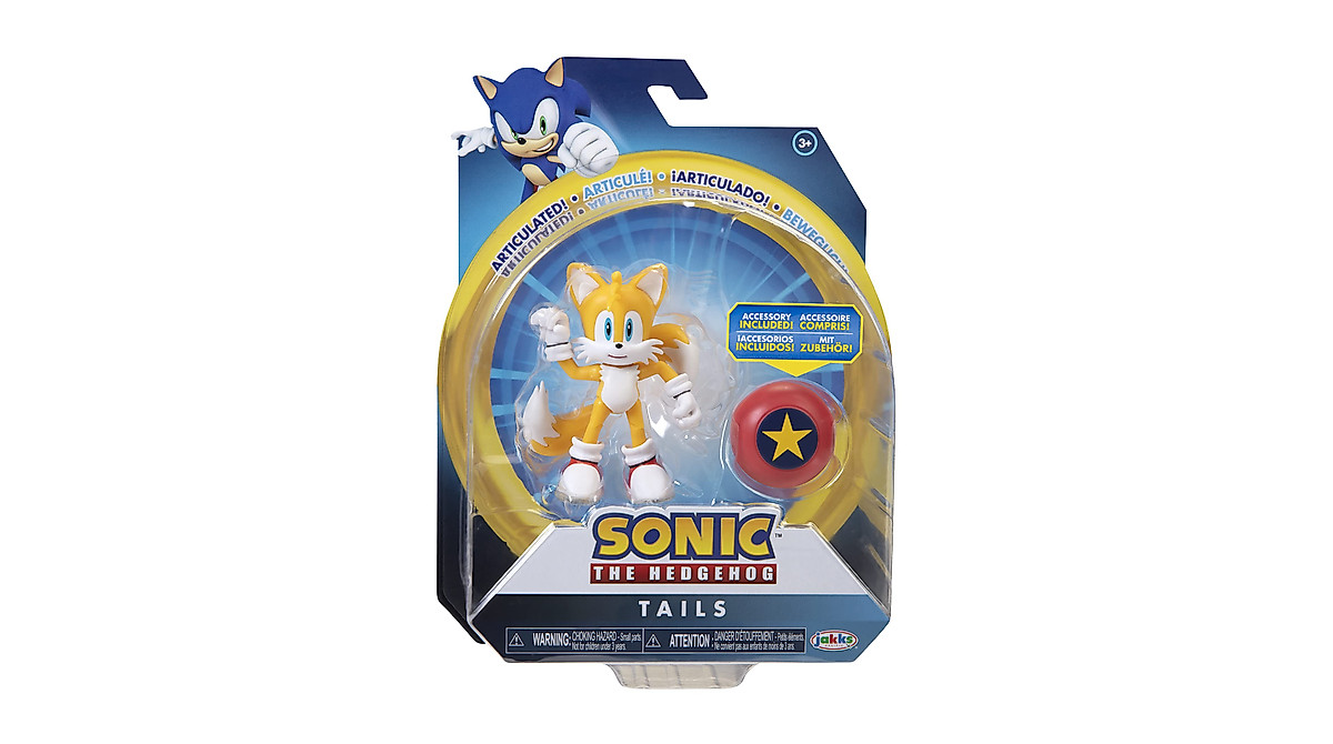 Sonic The Hedgehog Tails Action Figure - Collectible Toy
