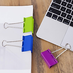 Mr. Pen- Extra Large Binder Clips, 2 Inch, 12 Pack, Assorted Color, Binder Clips Extra Large, Big Binder Clips, Large Paper Clip, Large Paper Clamps, Binder Clamps, Large Binder Clips, Large Clip