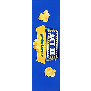 ACT II Butter Lovers Microwave Popcorn, 3-Count 2.75-oz. Bags