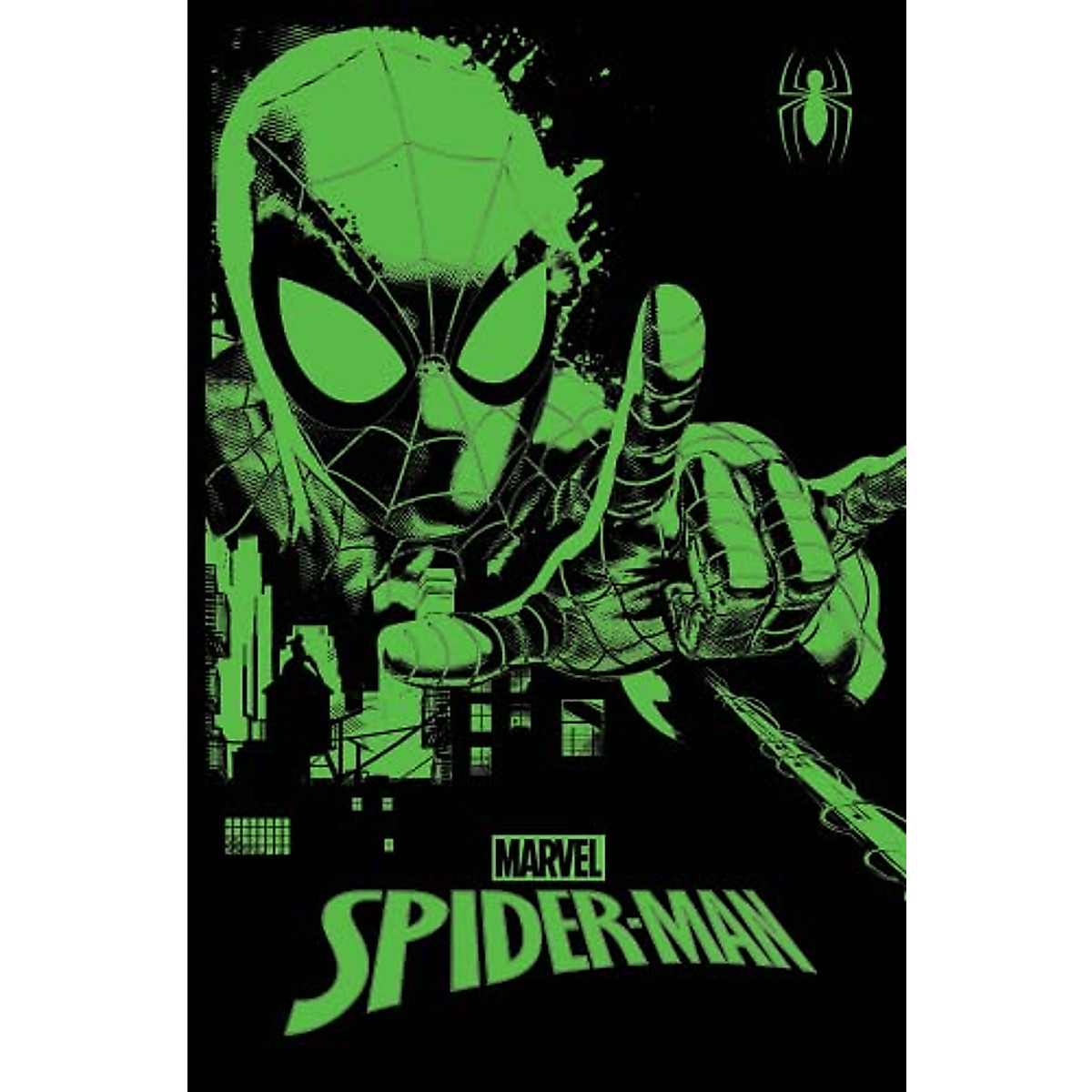Trends International Glow - Marvel Spider-Man Glow-In-The-Dark Wall Poster