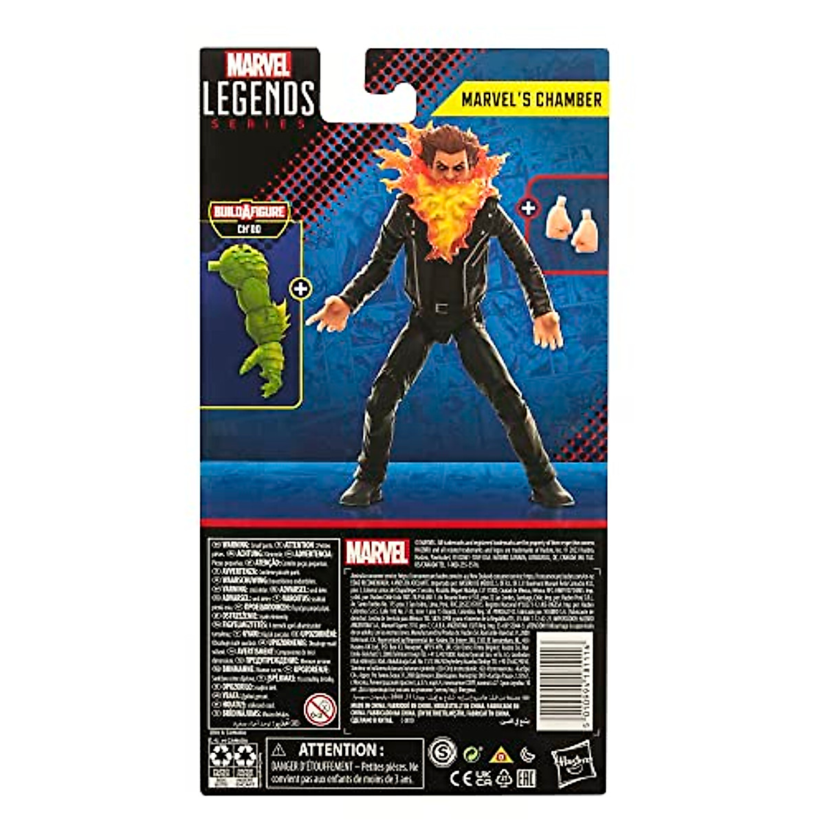 Marvel Legends Series Chamber Generation X Comics,X-Men Collectible 6-Inch Action Figure