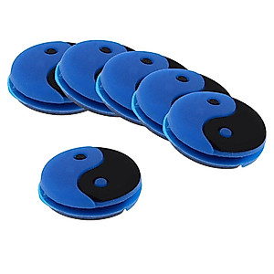 LoveinDIY 6Pcs Tennis Racquet Vibration Dampener Shock Absorber