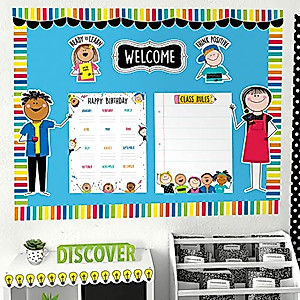 CTP All are Welcome Bulletin Board Set for Classroom (Creative Teaching Press 10669)