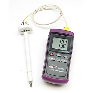 Full Range High Temperature K-Type Thermocouple Sensor Ceramic Kiln Furnace 2498F 1370C CR-14