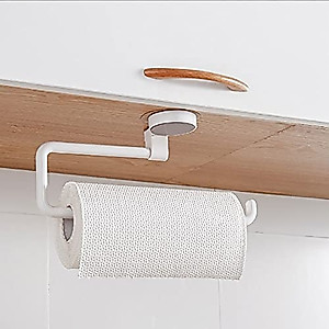 SLSFJLKJ Kitchen Paper Holder Sticke Rack Roll Holder for Bathroom Towel Rack Pared Tissue Shelf Organizer