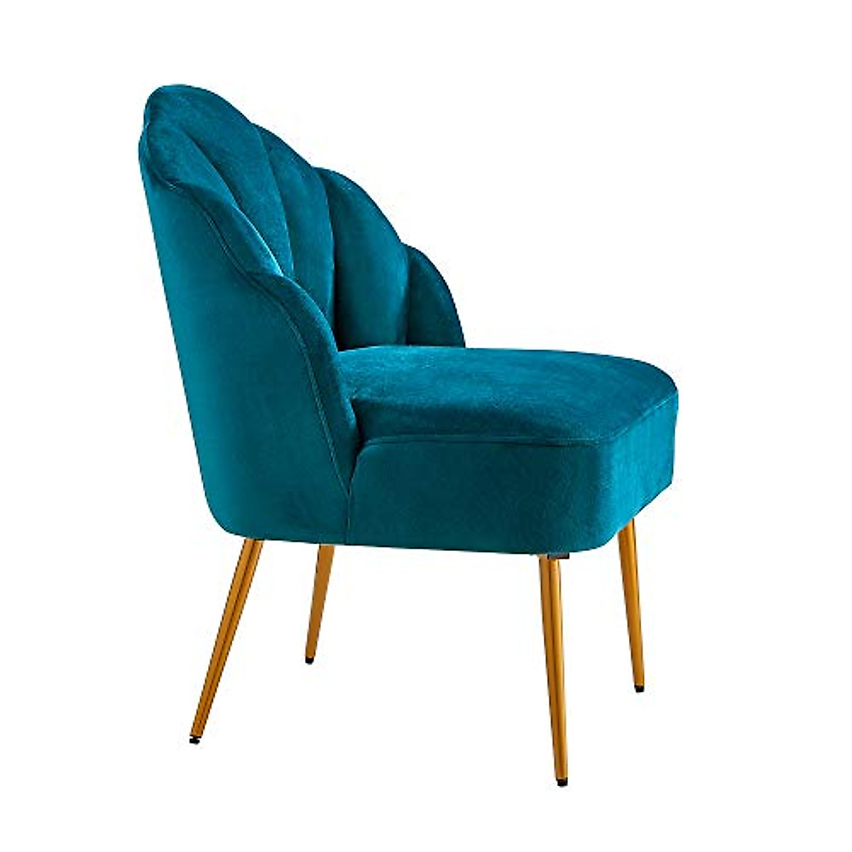 Ball & Cast Accent Chair, 23.5"W x 25"D x 32.25"H, Teal