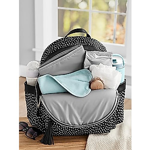 Simple Joys by Carter's Spot On Diaper Backpack, Polka Dot, One Size