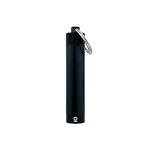 ONGROK Premium Storage Tube, Keychain, Pocket-Sized, Airtight, Aluminum Metal Holder and Case (Black)
