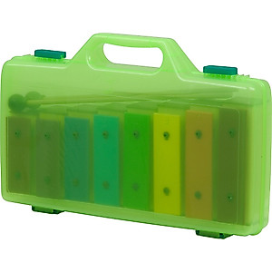 Eight Note Plastic Resonator Bell Set with Case
