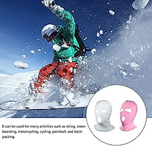SUNTRADE 3-Hole Full Face Cover Ski Mask,Ski Face Mask Balaclava for Winter Outdoor Sports,Set of 2