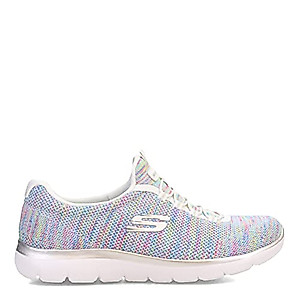Skechers Sport SummitsForever Glowing Womens Sneaker 9 BM US WhiteMulti
