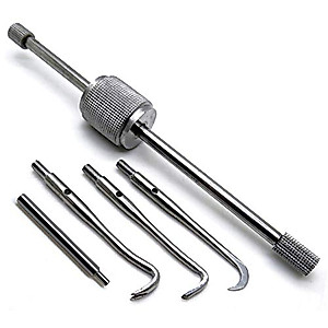 Dental Morrel Crown Remover W/ 3 Attachable Points & 1 Wrench Stainless Steel Instruments