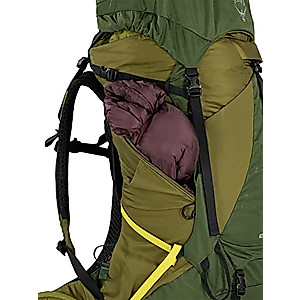 Osprey Atmos AG LT 50L Men's Backpacking Backpack, Night Shift/Scoria Blue, S/M