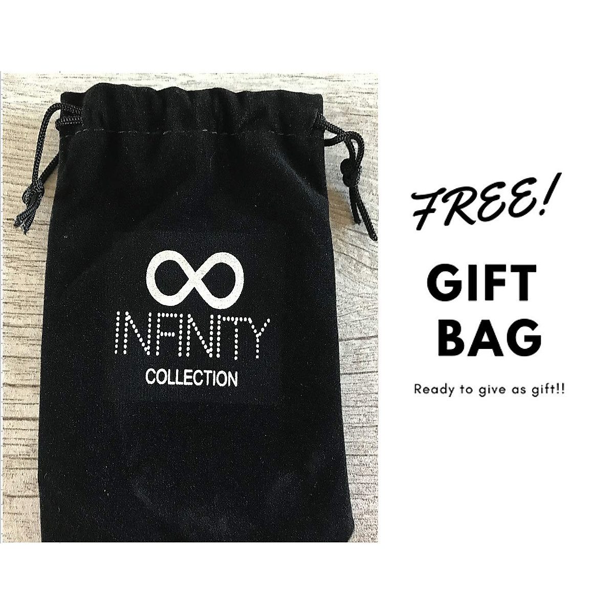 Infinity Collection - Best Friends Bangle Bracelets for Women, Engraved (Not Sisters By Blood But Sisters By Heart) Rose Gold Friend Jewelry, Infinity Adjustable Bracelets. Gift for Friends