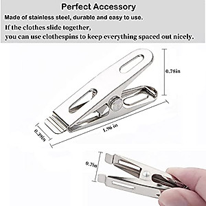 Samhopo Clothes Line Retracting Outdoors, Retractable Clothesline Indoor, Laundry Line with 10 PCS Clothespins, Heavy Duty Clothes Drying Line for Hanging Clothes