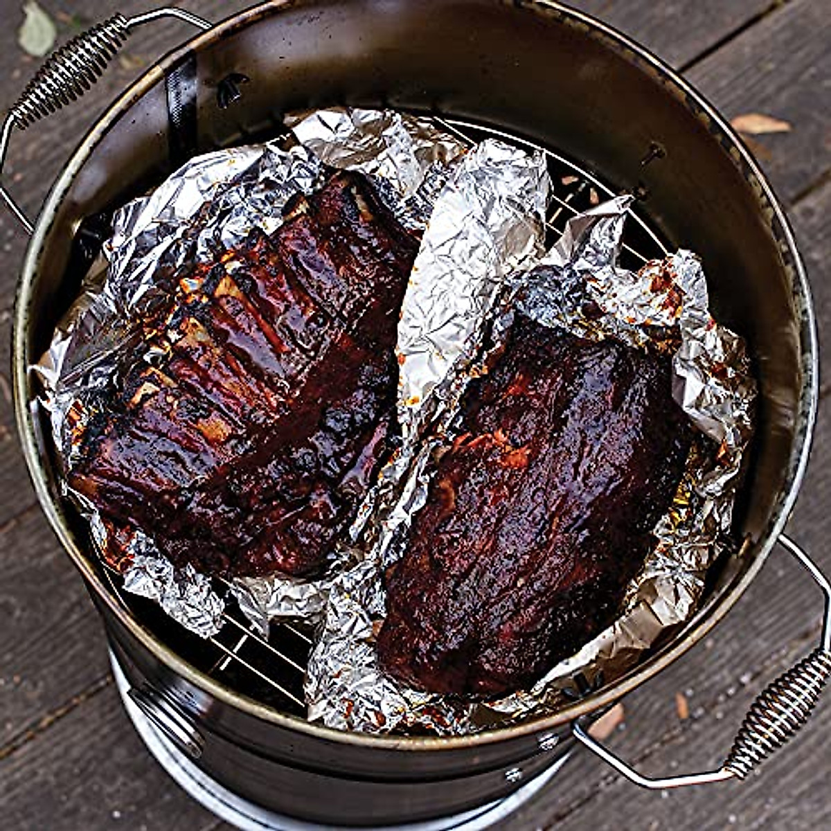 Build Your Own Barrel Smoker – 16 Gallon, Double Open-Ended Barrel – Durable, High-Temperature Powder Coat Rated Up To 900 Degrees – Includes Drill Bits, Stencils & Hardware