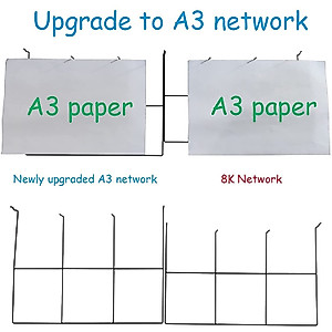 DONGYUE Art Drying Rack for Art Metal Wire Work Display Rack, Art Carts with Wheels for Classroom Art Studios and Home Use. Drying & Print Racks (Size : 57x47x97(25 Layers))