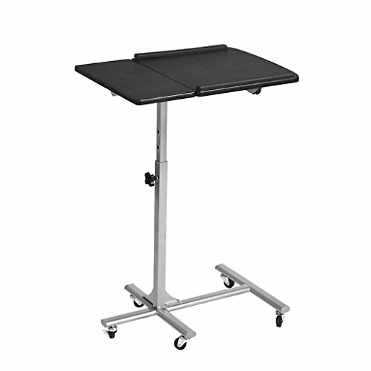 LHLLHL Lifting Computer Desk Rolling Table Desk with Adjustable Height Laptop Notebook Swivel Desk with 5 Wheels Leg Table