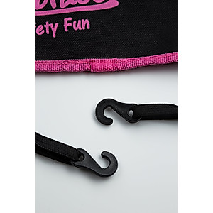 KidsEmbrace Batman Back Seat Organizer, DC Comics Batgirl Deluxe 6 Pockets, Pink