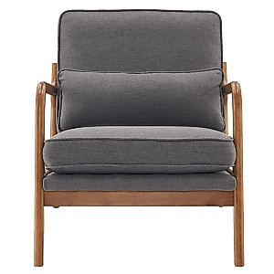 Waiting Room Chair Guest Chair Conference Room Chair Office Guest Chair Reception Accent Single Sofa Chair Seat Office Executive Side Chair Dark Grey