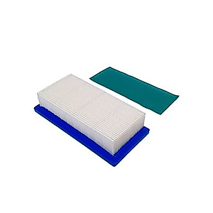 MOWFILL 2 Pack 691643 Air Filter with Pre Filter 492889 Replace Briggs&Stratton 4195 496077 691643 Generac 691643 John Deere AM34093 Fits 176400 19B400 19E400 19F400 19G700 192400 196400 226400 256400