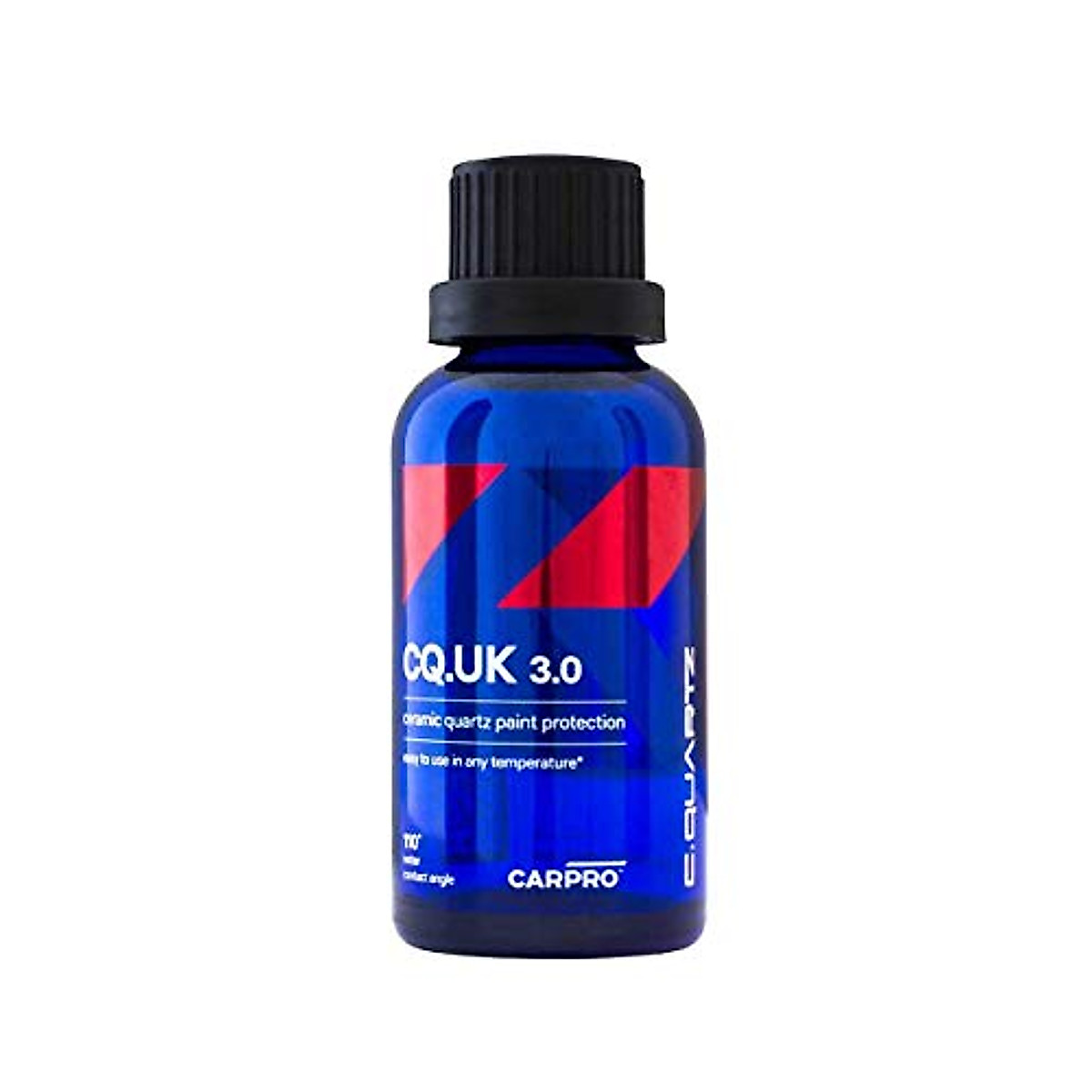CARPRO CQUARTZ UK 3.0_30ml Kit w/Reload - Ceramic Coating Finish, Quartz Based Nanotechnology, Bonds to Paint, Glass, Metal and Plastic